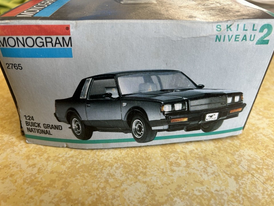 Vintage 1991 2765 Monogram 1987 '87 Buick Regal Grand National Free SHIP | eBay
