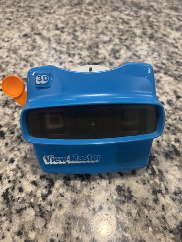 Vintage View Master 3D Viewer Blue Classic Viewmaster Toy Slide Viewer ...