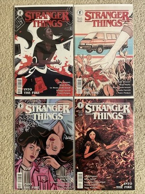 Stranger Things Into The Fire #1-4 Cover C Complete Set 2020 Dark Horse ...