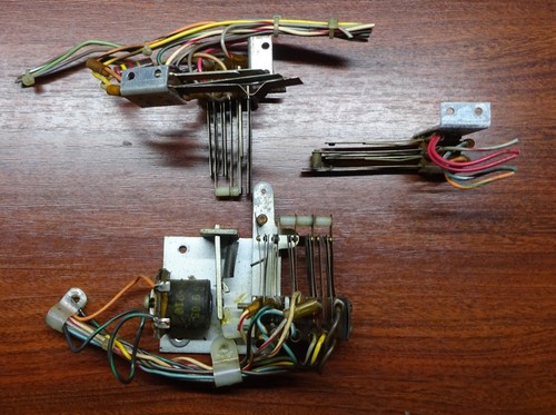 Bally EM Coin Relay complete with all other Switches from the Left side ...