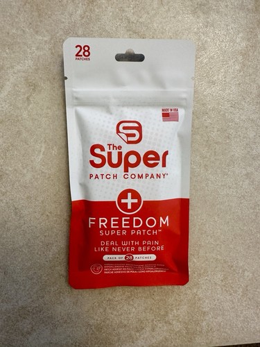 The Super Patch Company FREEDOM Super Patch Deal With Pain 28 Patches - NEW! | eBay