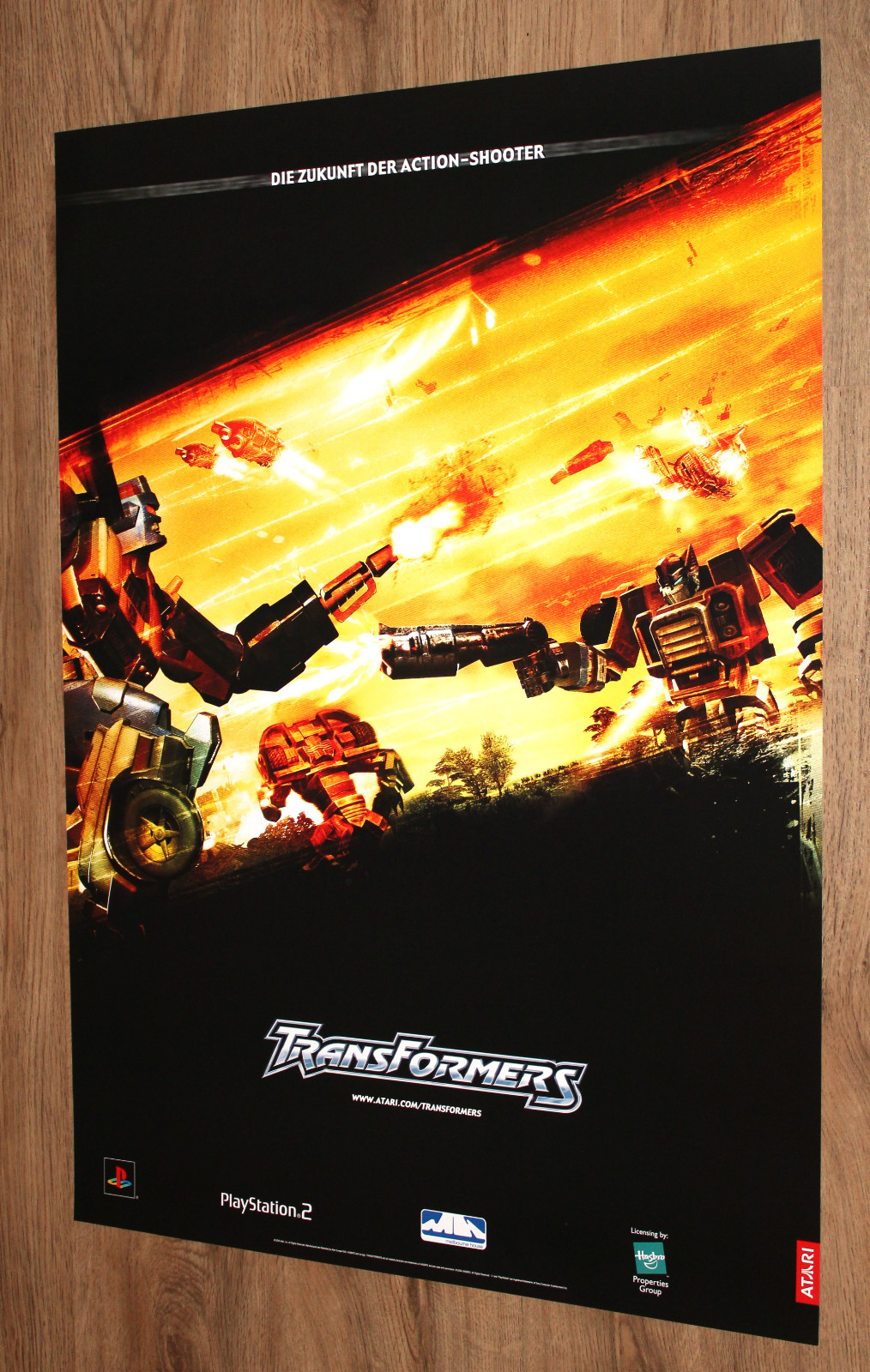 Transformers (2004 video game) very rare Promo Poster 84x59.5cm ...