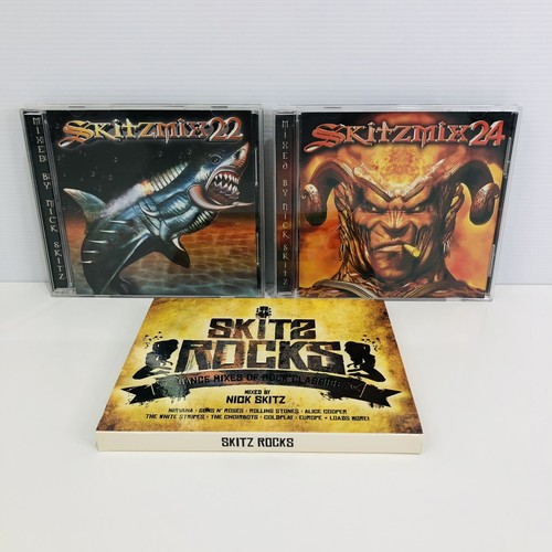 Skitz Mix CDs 22 24 Rocks Dance Mix Music Compilation Various Artists 3 ...