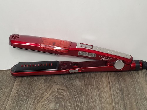 Conair Nano Silver Ceramic Professional 1.5" Plate Hair Straightener ...