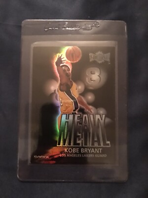 KOBE BRYANT 99-00 Skybox Metal Universe HEAVY METAL ! LOS ANGELES ...