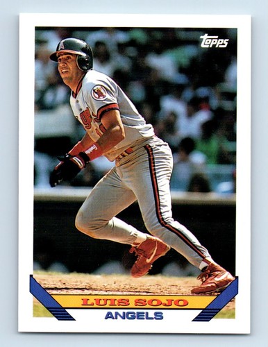 1993 Topps Inaugural Marlins Luis Sojo California Angels #347 | eBay