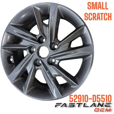 2019-2020 KIA OPTIMA 10 SPOKE WHEEL ALLOY 16"X6.5J USED OEM 52910-D5510 ...