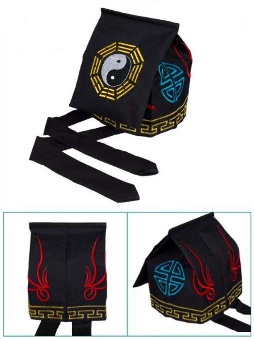 Taoist hat, yin and yang, gossip hat, Taoist crown and robes, three ...