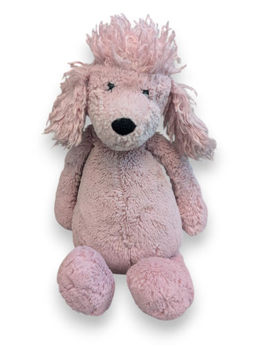 Jellycat Bashful Pink Poodle Puppy Dog Plush Toy Retired Medium 12'' | eBay