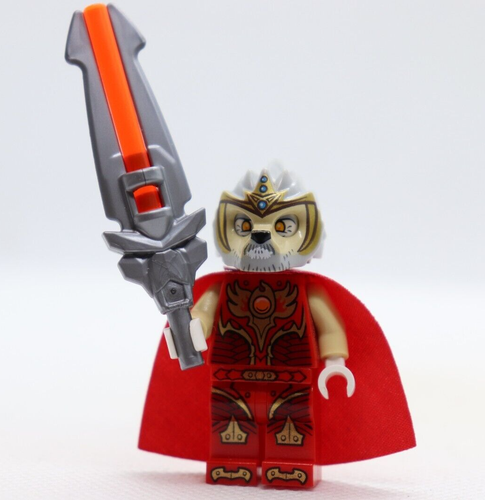 RED Lagravis FIRE CHI 70142 Lion Legends of Chima LEGO® Minifigure Mini ...