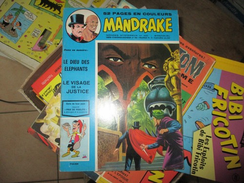 MANDRAKE N° 400 PETIT FORMAT EO ED REMPARTS 1973 TBE + SUPPLEMENT | eBay