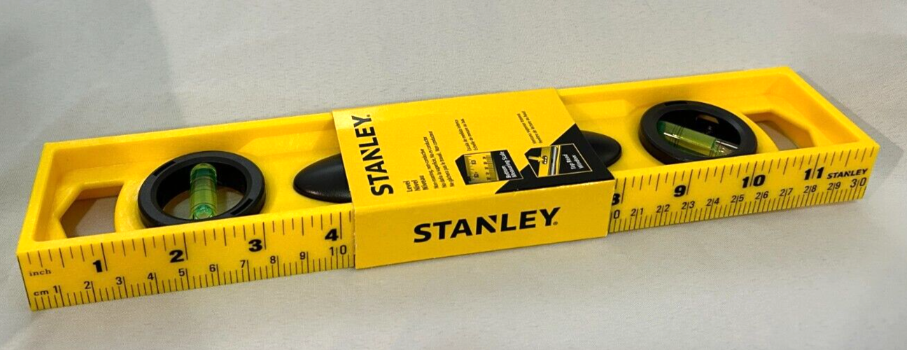 Stanley 42-466 12-Inch High Impact Level & Ruller for Multi-use | eBay