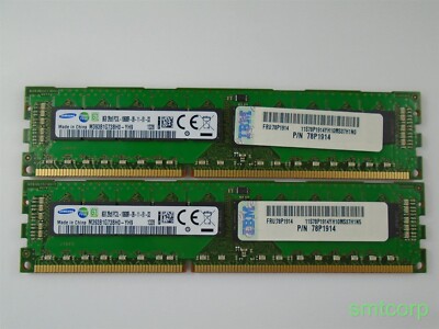 IBM 16GB (2x8GB) P/N 78P1914 compatible with P7 E1C, E1D, E2C, E2D ...