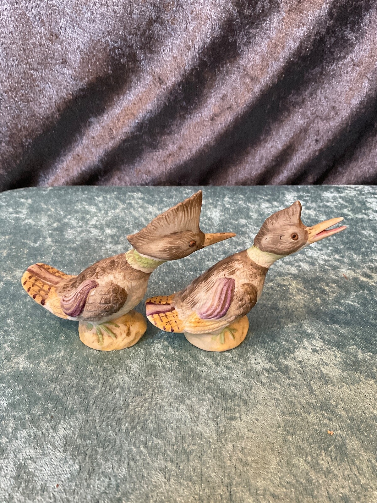 Vintage Bisque Road Runner Salt and Pepper Shakers, Japan | eBay