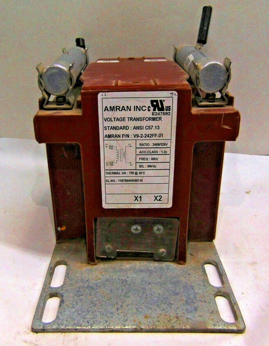 AMRAN INC VOLTAGE TRANSFORMER V9-2-242FF-01 | eBay