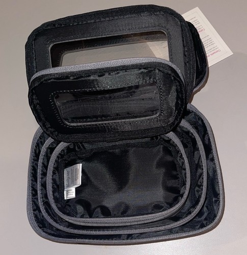 Thirty One Clear Case Trio in Grey Crocodile - NEW! | eBay