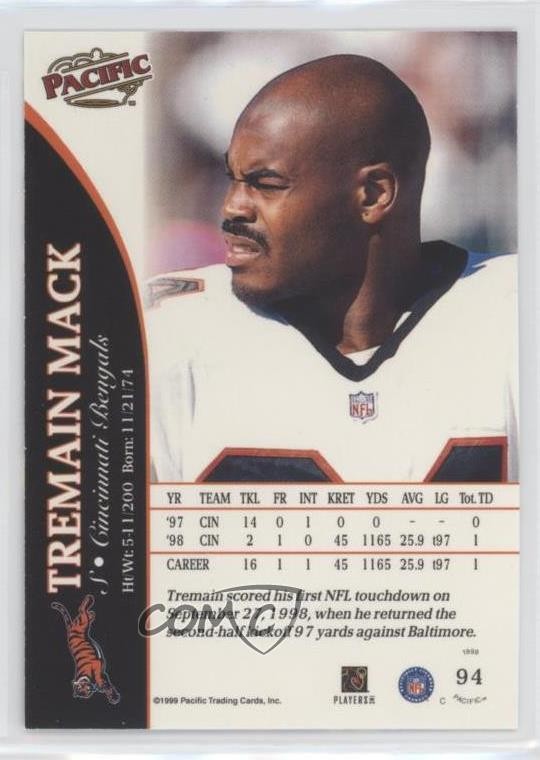 1999 Pacific Copper Missing Serial Number Tremain Mack #94 0a3 | eBay