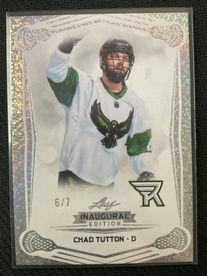 Chad Tutton 2025 Leaf National Lacrosse League NLL Sparkle Card #6/7 | eBay