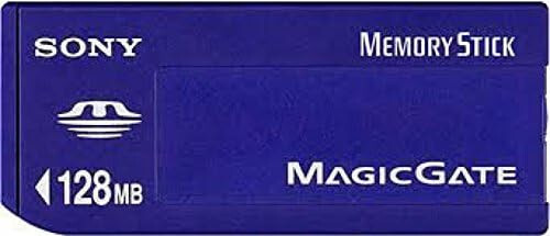 Genuine Sony 128MB Memory Stick card MSH-128 MagicGate for Old Cameras ...