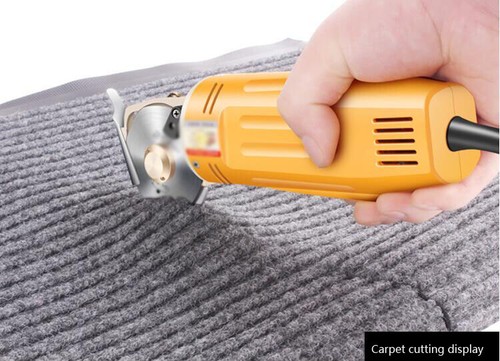 70mm Electric Circular Knife Cutting Machine Fabric Cloth Cutter Round ...