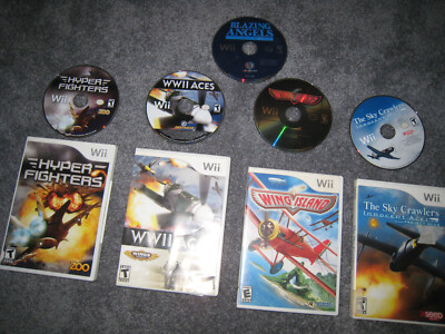 Lot of 5 Fighters game discs w/case good shape tested (Nintendo Wii ...