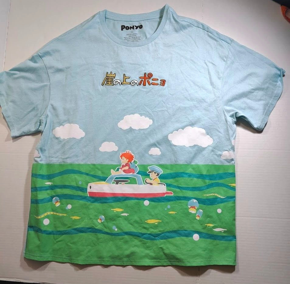 Ponyo Studio Ghibli Shirt Size Large Her Universe 200… - Gem