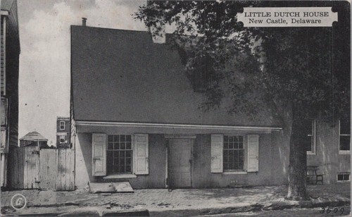 Postcard Little Dutch House New Castle DE Delaware | eBay