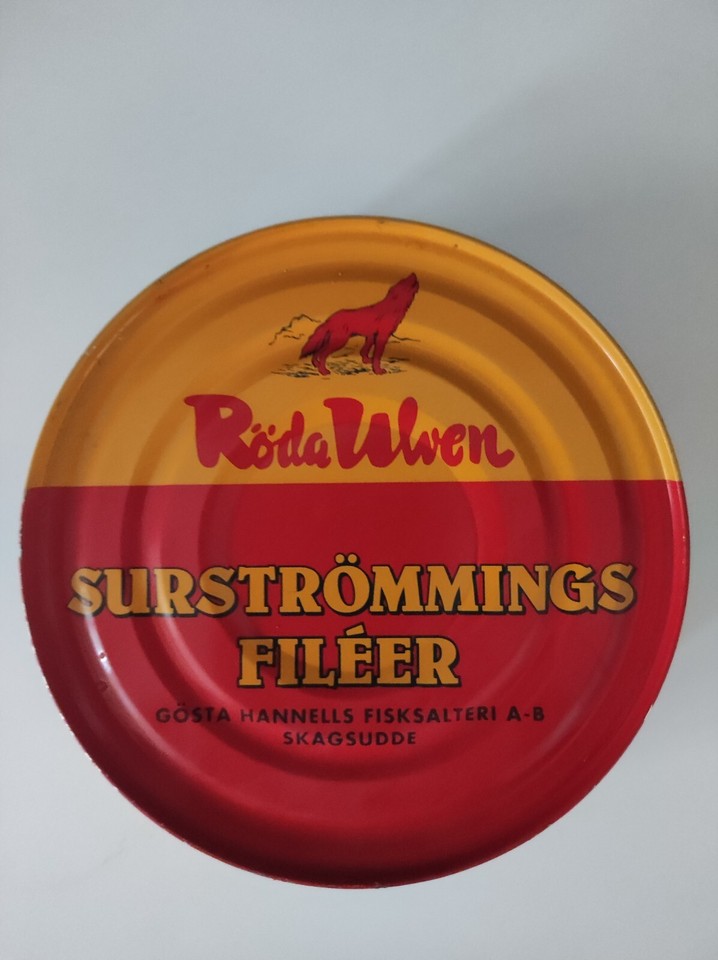 Smelly Fish Fermented Herring Stinky Fish Swedish Red Wolf Surstromming ...