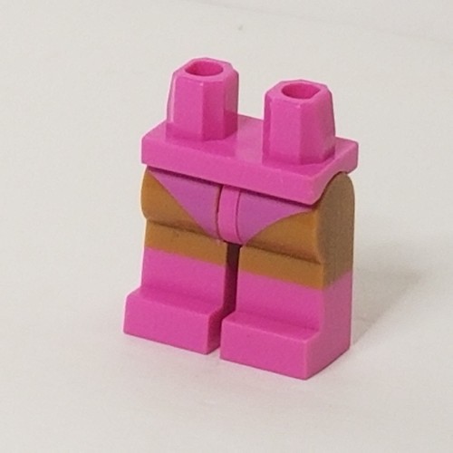 LEGO Brown Legs with Pink Bathing Suit Pink Boots Leotard Ballet Bat ...