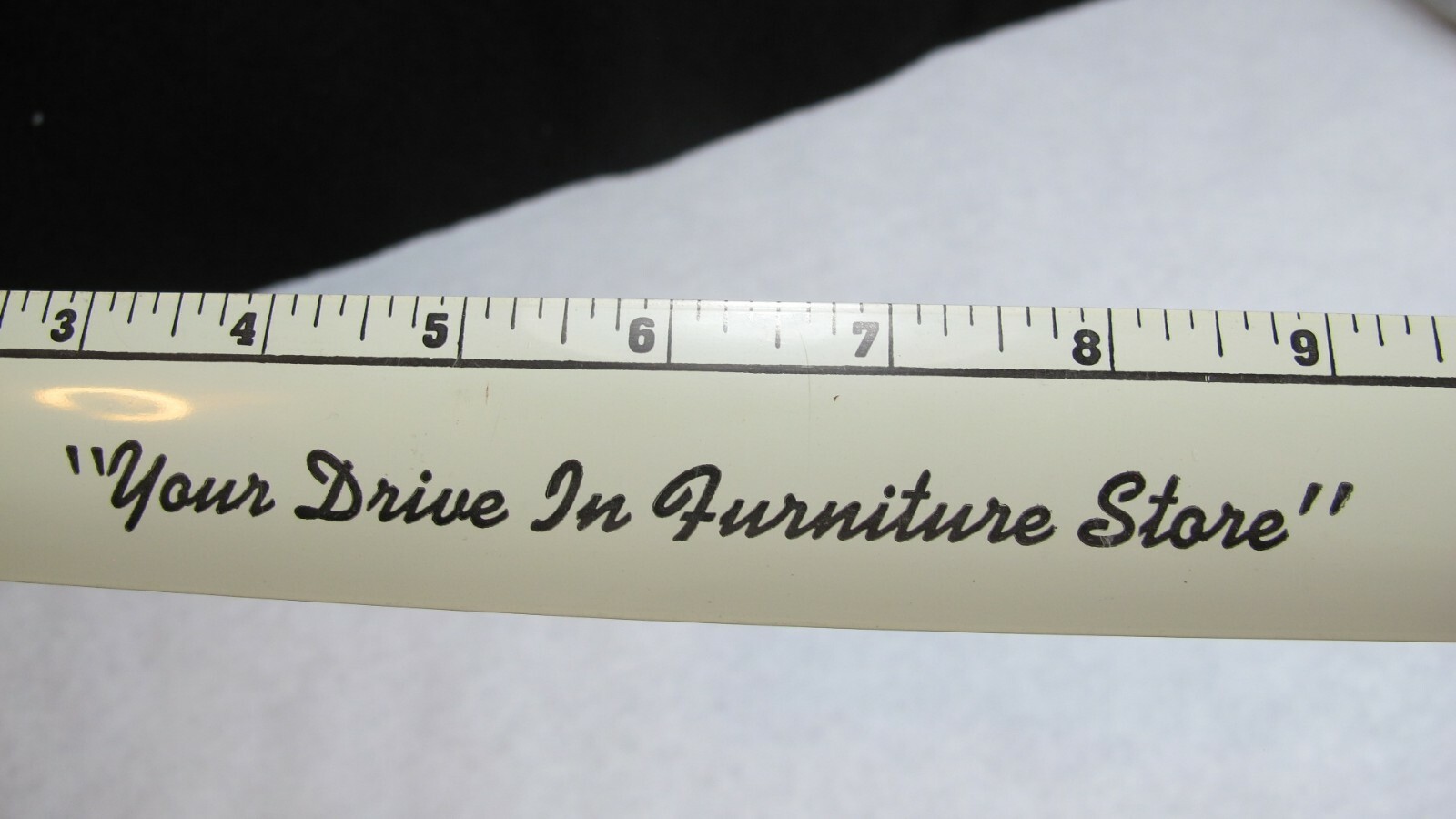 Vintage Metal Bendable Yard Stick Carl Miller Idaho 5 digit Phone ...