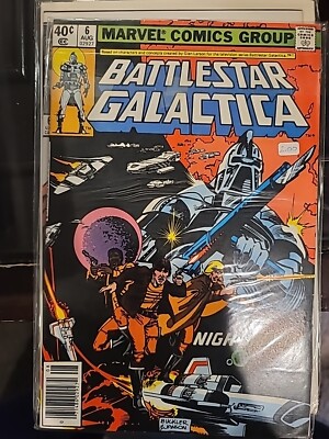 Marvel Battlestar Galactica 6 Newsstand Edition | eBay