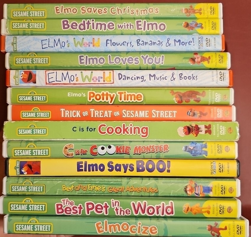 Sesame Street Elmo’s World (13 DVD Lot) | Grelly USA
