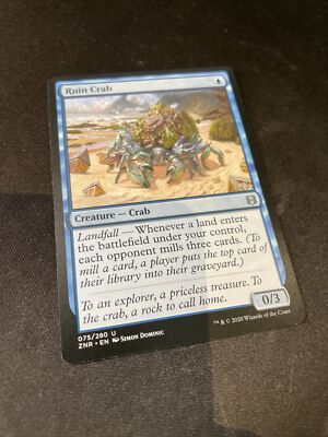 MTG 1x Showcase Ruin Crab ZNR 295 NM Uncommon Zendikar Rising | eBay