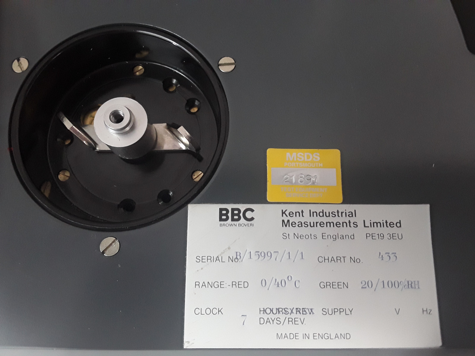 Kent C105 Rototherm Clockwork Mech. Relative | Grelly UK