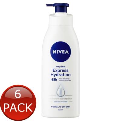 6 x Nivea Body Ltn Express Hydration 400Ml | eBay Australia