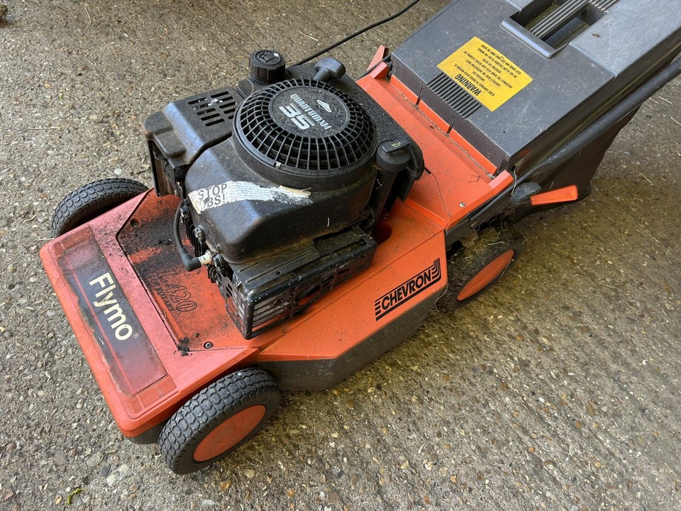 FLYMO RL420 CHEVRON ROLLER ROTARY QUANTUM XM35 Lawnmower CLASSIC BARN ...