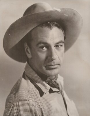 Gary Cooper (1970s) Handsome Hollywood Actor - Stunning Portrait Photo ...