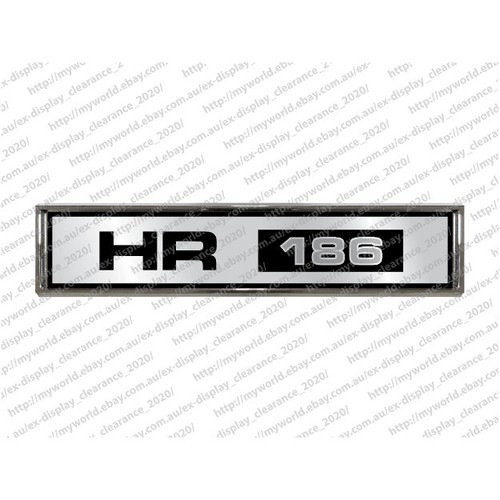 #2091 CUSTOM CAR BADGE HOLDEN HR 186 SUIT INTERIOR GIFT IDEA! | eBay