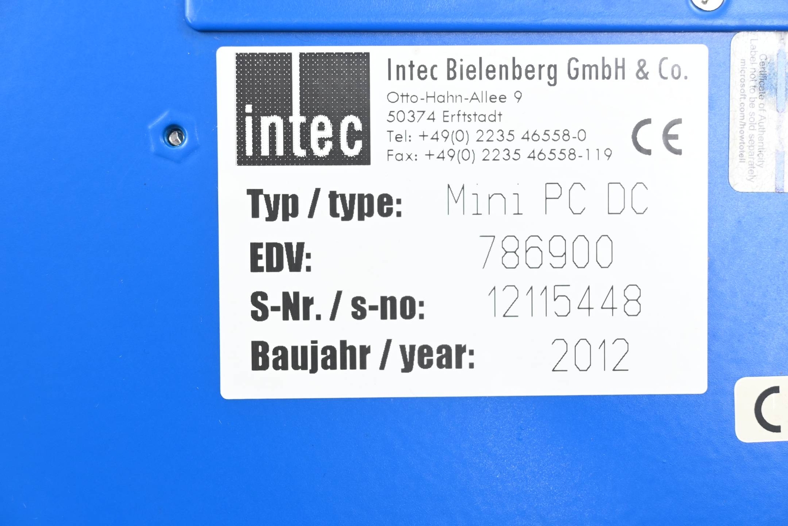 Intec Bielenberg Mini PC DC ( 786900 ) | eBay.de