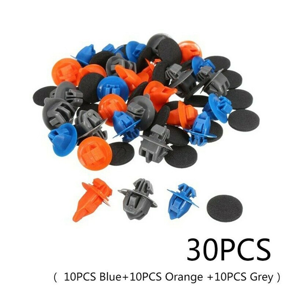 Plastic Clips Car Clips 30pcs/set Auto Interior Accessories For Toyota ...