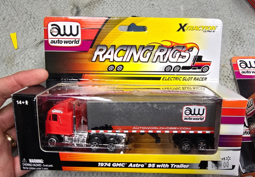 RARE Auto World Release #1 1974 GMC Astro 95 with Trailer RACING RIGS ...