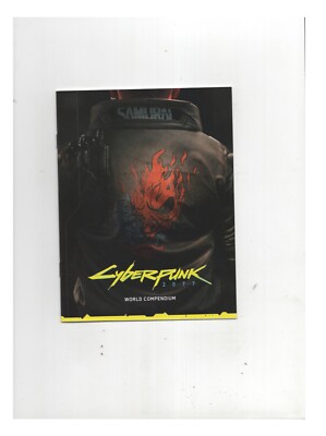 Cyberpunk 2077 World Compendium Xbox One INSERT ONLY Authentic Original ...