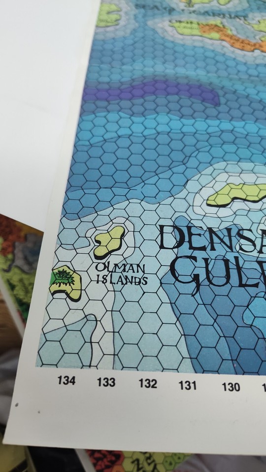 TSR Dungeons & Dragons World of Greyhawk Box Set AD&D Gary Gygax Maps ...