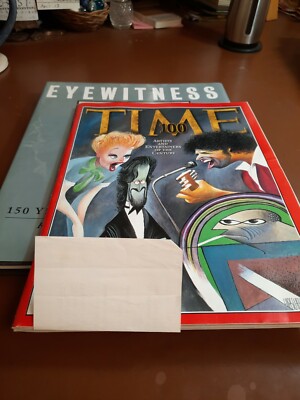 Vintage Time Magazine June 8, 1998, 100 Artists and Entertainers of the ...