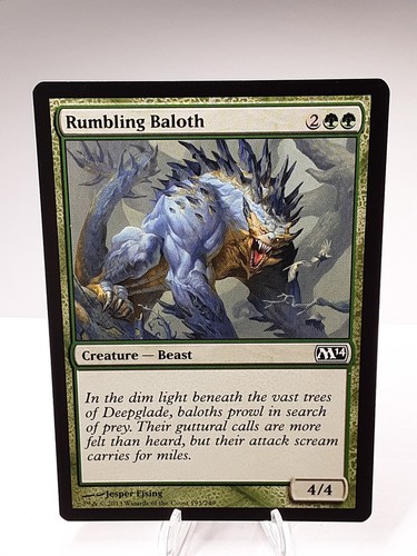 MTG - M14 - Rumbling Baloth - #193 - Lightly Played | eBay