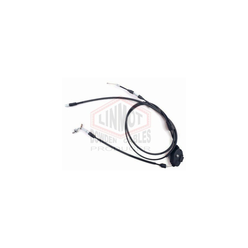 THROTTLE CABLE PAIR HONDA CRF 230 F (03-17) LINMOT 17910-KPS-900 | eBay