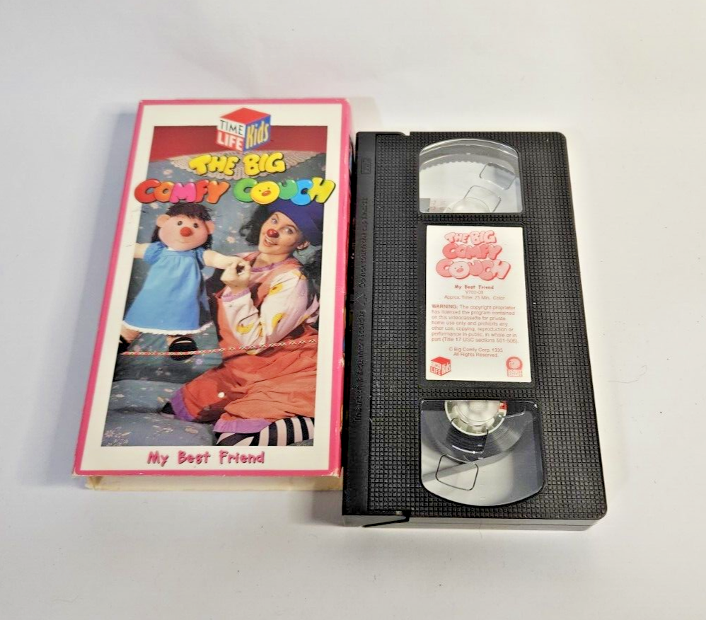 Video Buddy Interactive The Big Comfy Couch My Best Friend VHS 1995 | eBay
