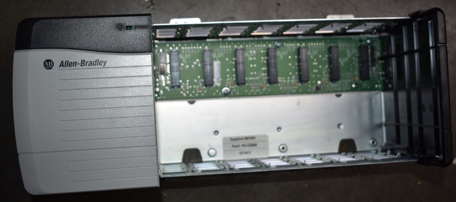 1756-A7 ALLEN BRADLEY CONTROLLOGIX 4 SLOT CHASSIS WITH 1756-PA72 SER C ...