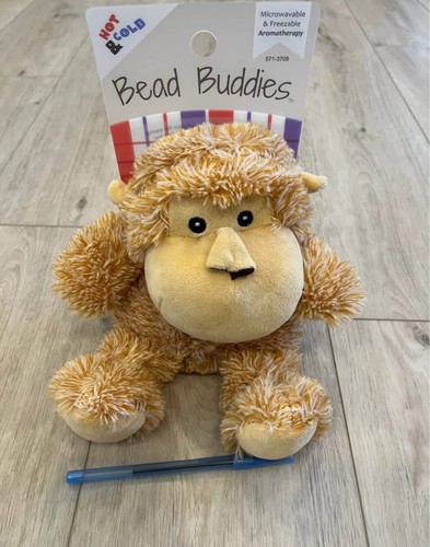 NEW Monkey Aromatherapy Hot & Cold Plush Cozy Animal Hugs Bead Buddies ...