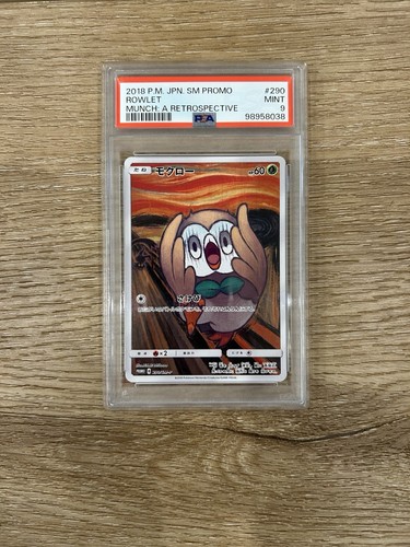 2018 JP Pokemon Promo Rowlet Munch PSA 9 | eBay